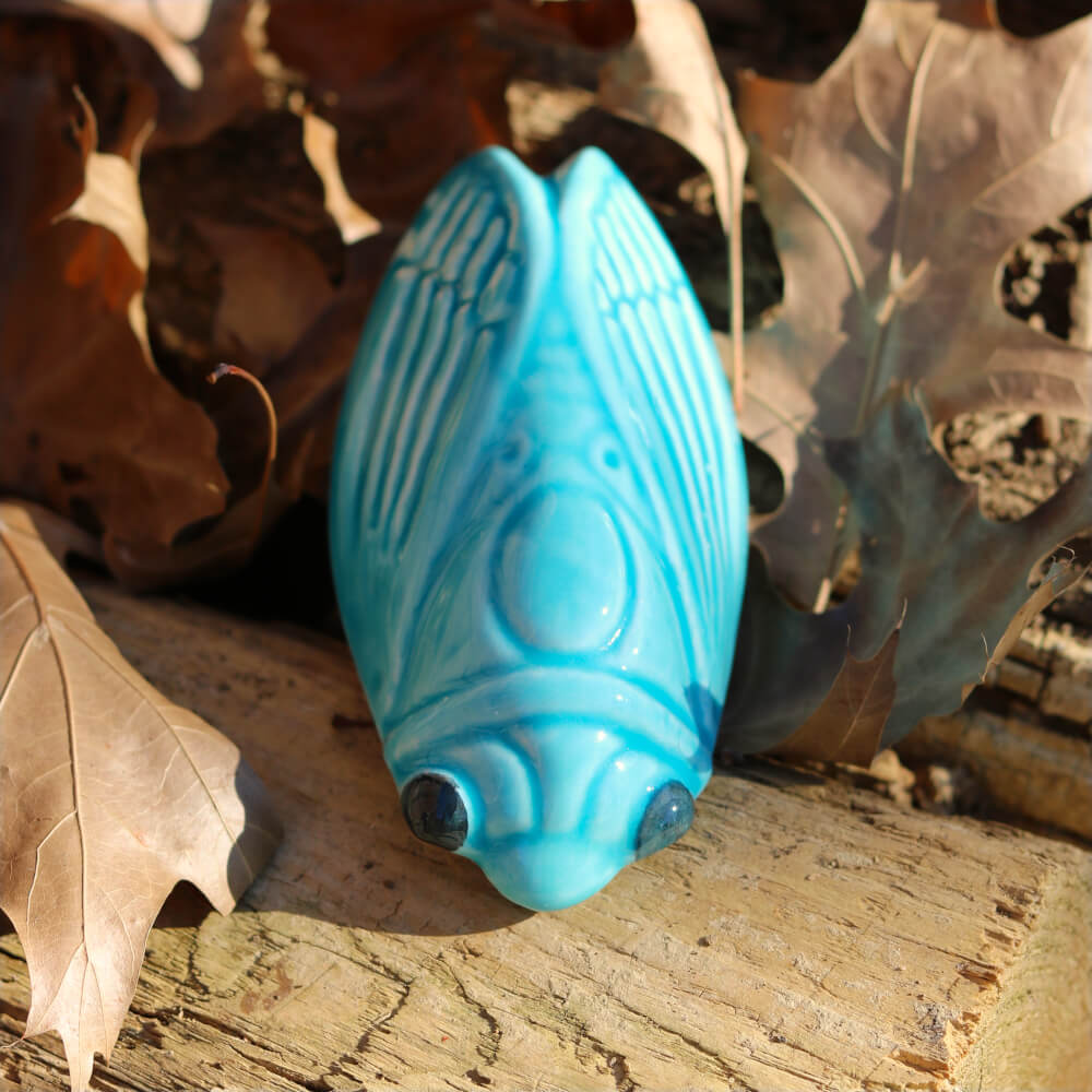 Ceramic Cicada Wall Ornament 4.5" – Ça et Là